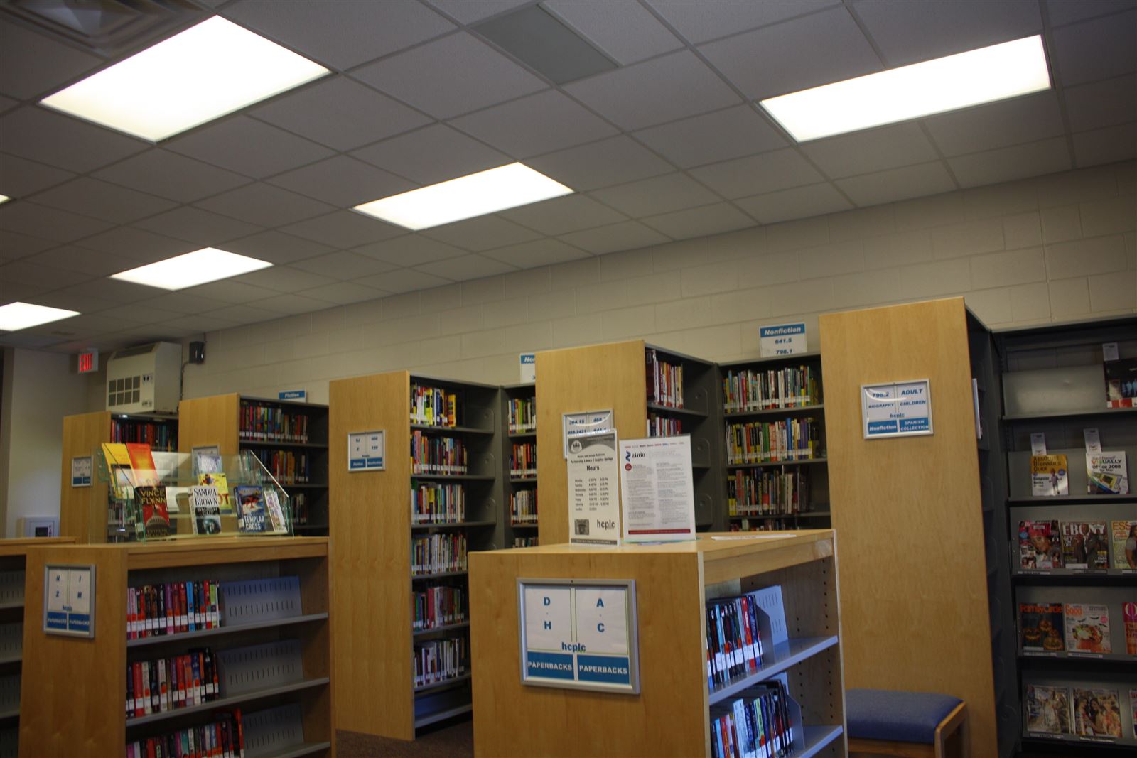 Locations Hub - Norma and Joseph Robinson Partnership Library @ Sulphur ...